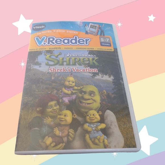 v tech | Video Games & Consoles | Sealed Shreks Vacation Animated Book ...
